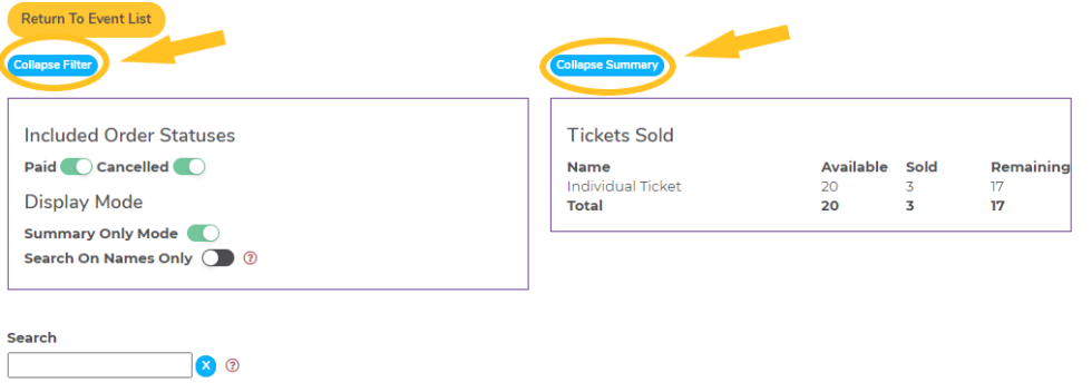 Manage Event - Tickets.org.au