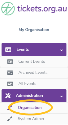 Set Up Ticket Managers - Tickets.org.au