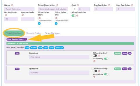 Ticket Questions - Tickets.org.au